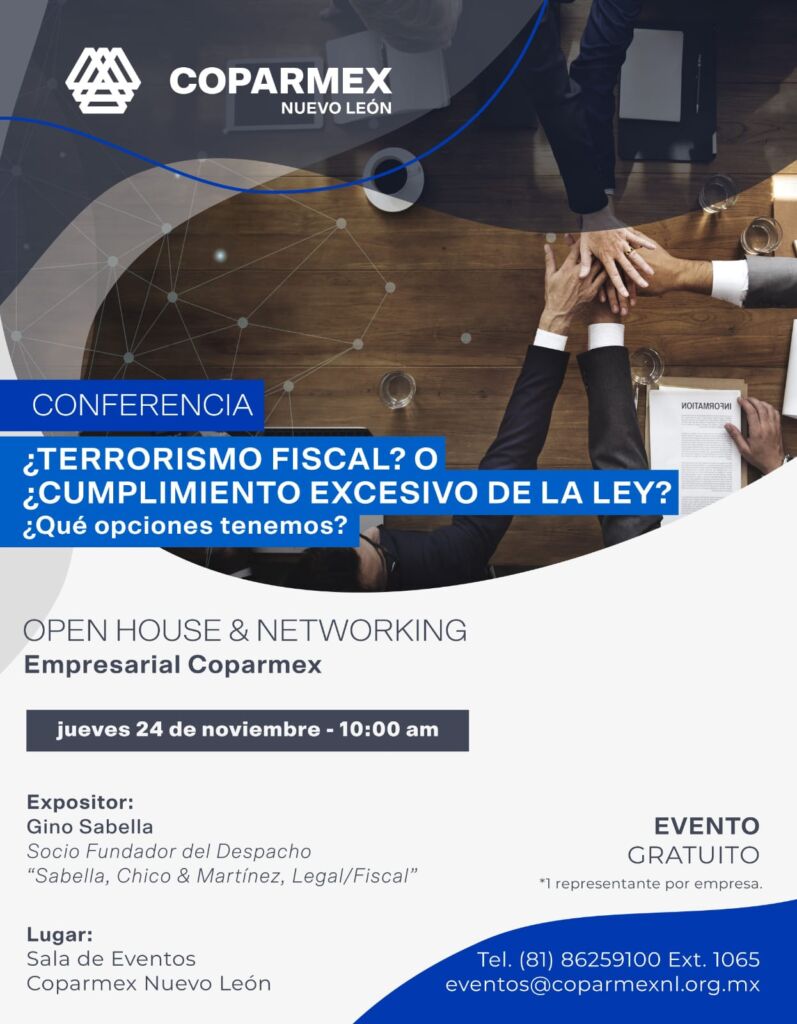 OPEN HOUSE- NETWORKING - Coparmex