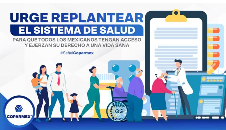 Urge replantear el sistema de salud mexicano por una vida sana
