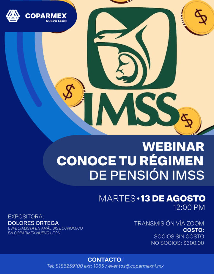 Conoce tu régimen de pensión IMSS - Coparmex